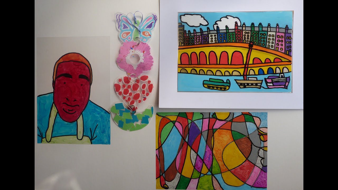 BSL Art Tutorial: Laminating Art: Drawing: Part 1: Special Needs Art ...