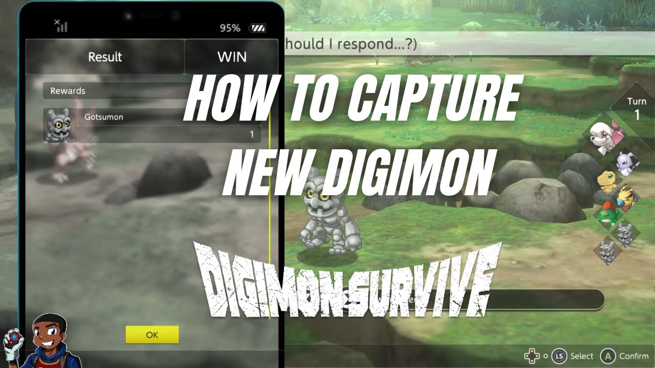 How to Capture Recruit Digimon to your Team | DIGIMON SURVIVE - YouTube