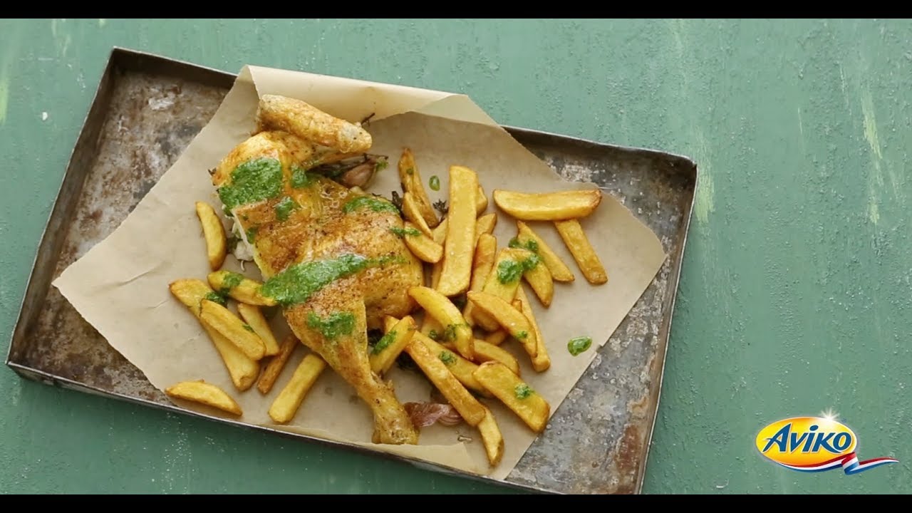 Pure And Rustic Fries with Roasted Garlic Chicken | Aviko Enjoy! - YouTube