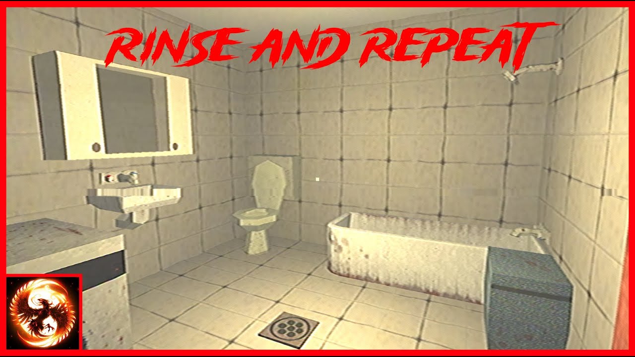 RINSE AND REPEAT (HORROR GAME) - WALKTHROUGH - ALL ENDINGS - YouTube