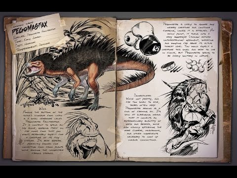 🔥 ARK Survival Evolved Dino Dossier - Pegomastax - YouTube