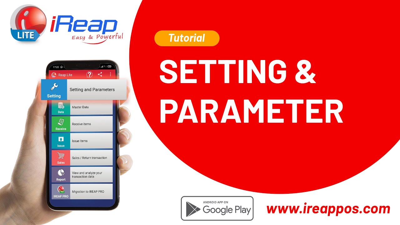General Setting & Parameter in iREAP POS LITE - YouTube