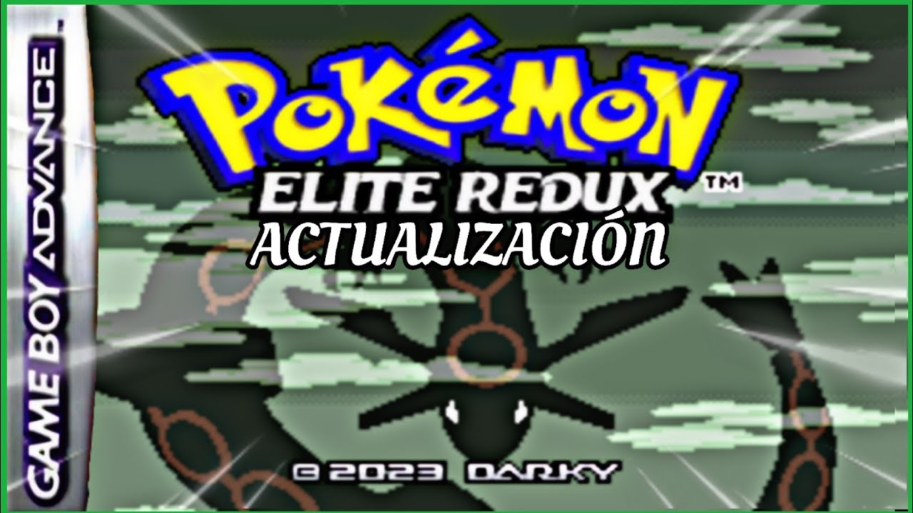 [MEGA ACTUALIZACIÓN] Pokemon Elite Redux v1.6 Hack Rom GBA - YouTube