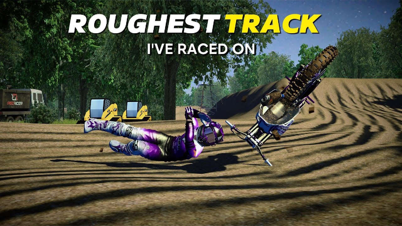 Fun Race on a Very Rough Track - YouTube