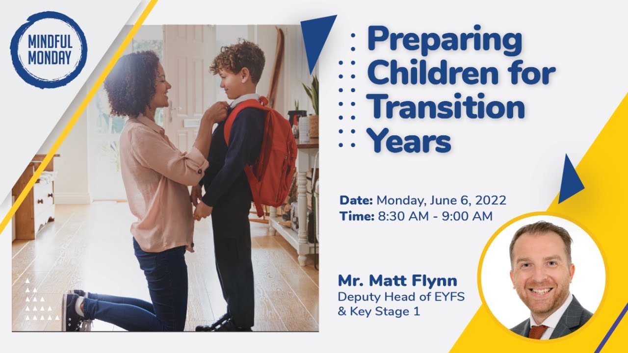 Mindful Monday - Preparing Children for Transition Years - YouTube