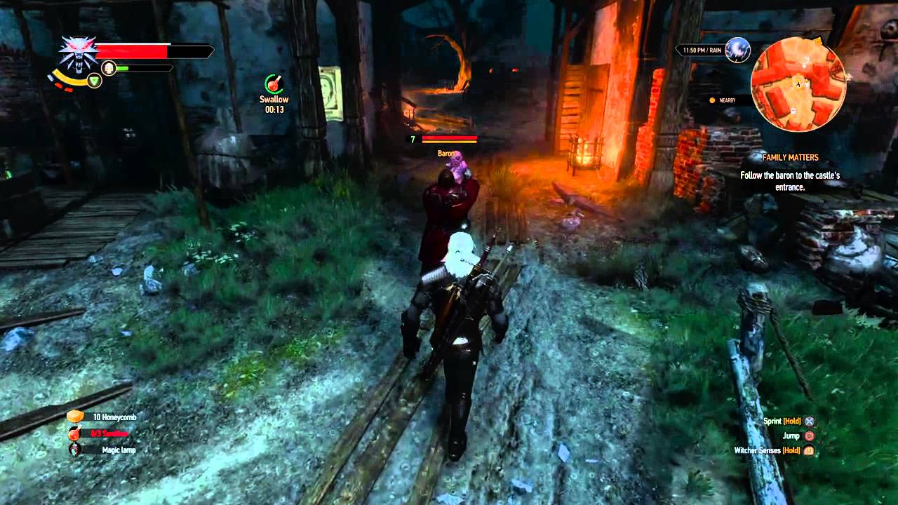 Witcher 3: Lifting A Botchling Curse - YouTube