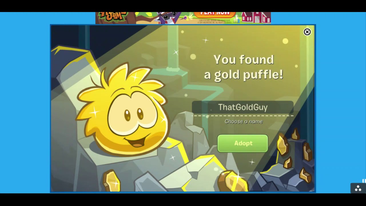 The Golden Puffle - YouTube