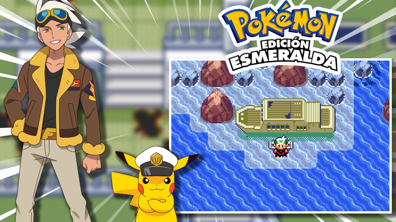 Pokémon Esmeralda • 🛥️La NAO ABANDONADA 🛥️Diente Mar. y Escama Mar ...