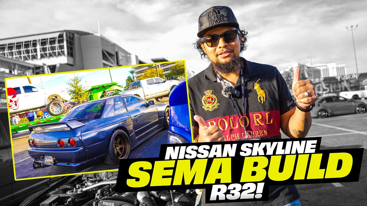 Nissan Skyline GTR R32: The Ultimate SEMA Build Modifications - YouTube