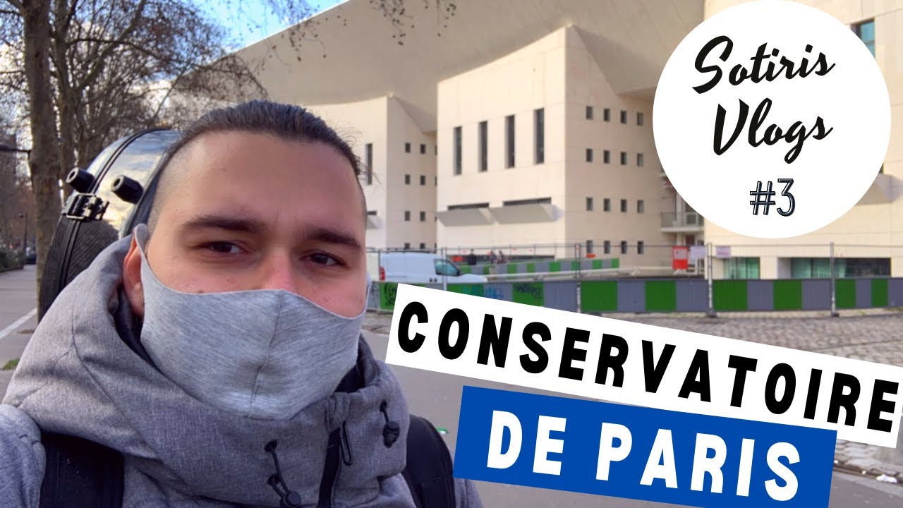 A day in the Conservatoire de Paris (Covid Edition) | Sotiris Vlogs #3 ...