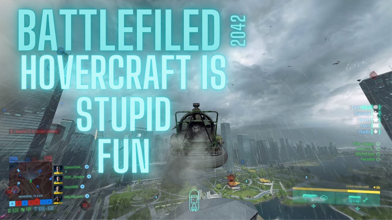 Battlefield 2042 - Hovercraft is Amazing - YouTube