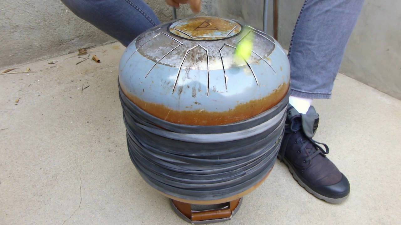 Tank drum demo - "Rat Rod" - YouTube