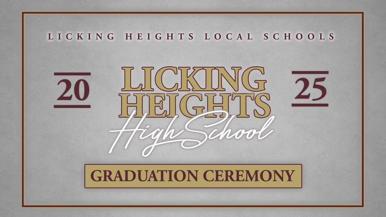 Licking Heights High School | Graduation Ceremony 2025 - YouTube