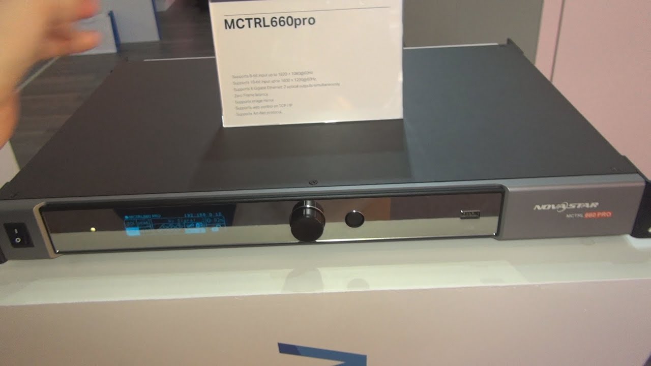 NovaStar MCTRL 660 pro Independent Master Controller Review - YouTube