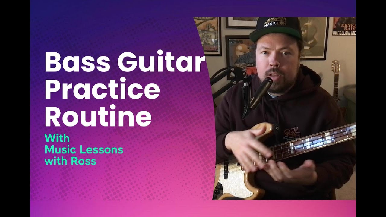 Bass Guitar Practice Routine 2 #bassguitar #musiclessons # ...
