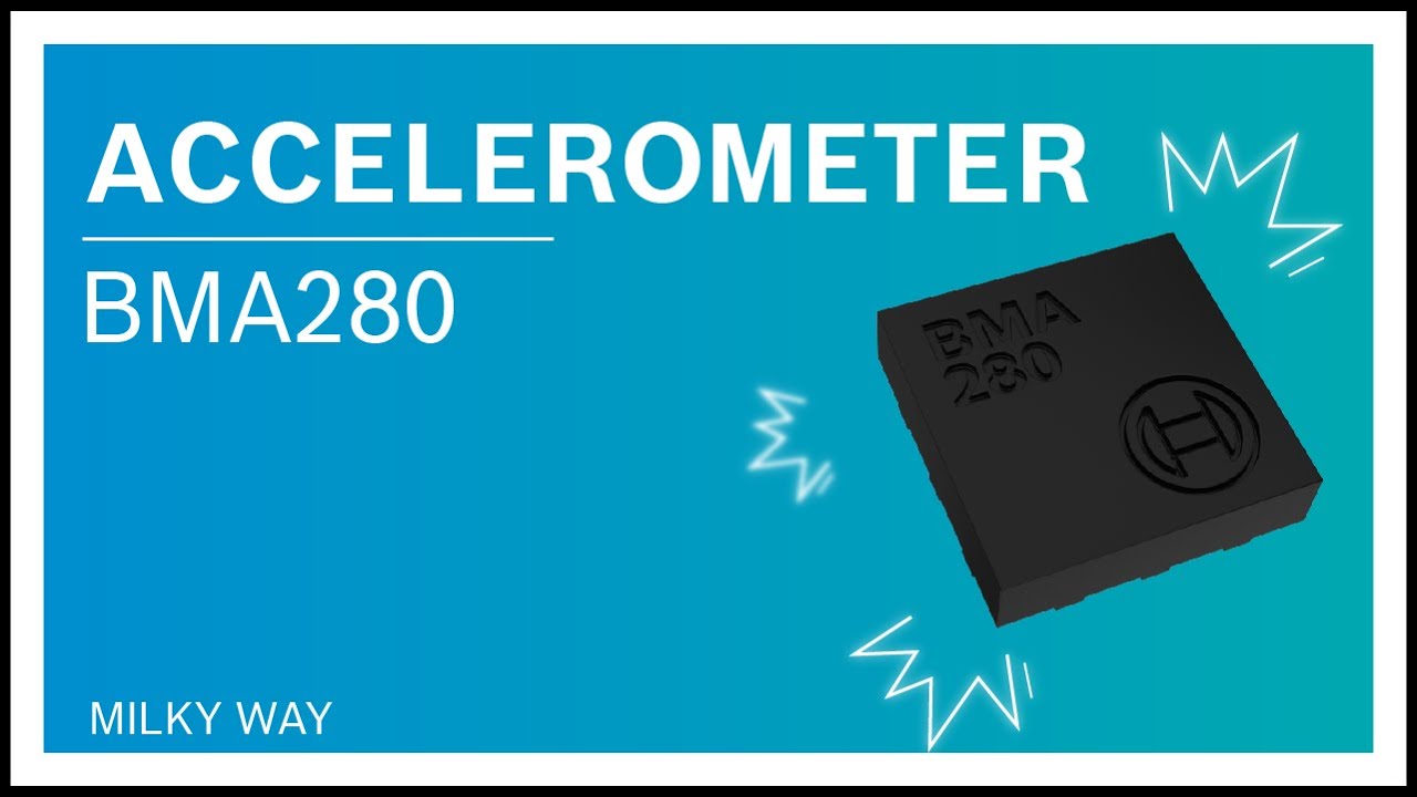 Bosch Acceleration Sensor - BMA280 - YouTube