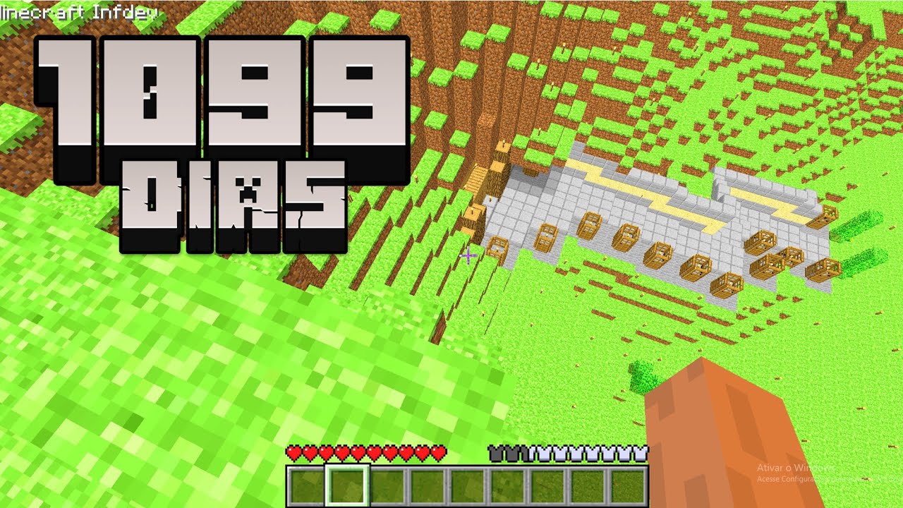 Minecraft Antigo - 900 Dias - Versão Infdev 20100618 - Ep01 LIVE #104 - YouTube