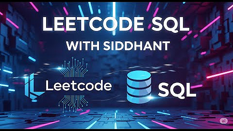 LEETCODE SQL 50 With Siddhant - YouTube