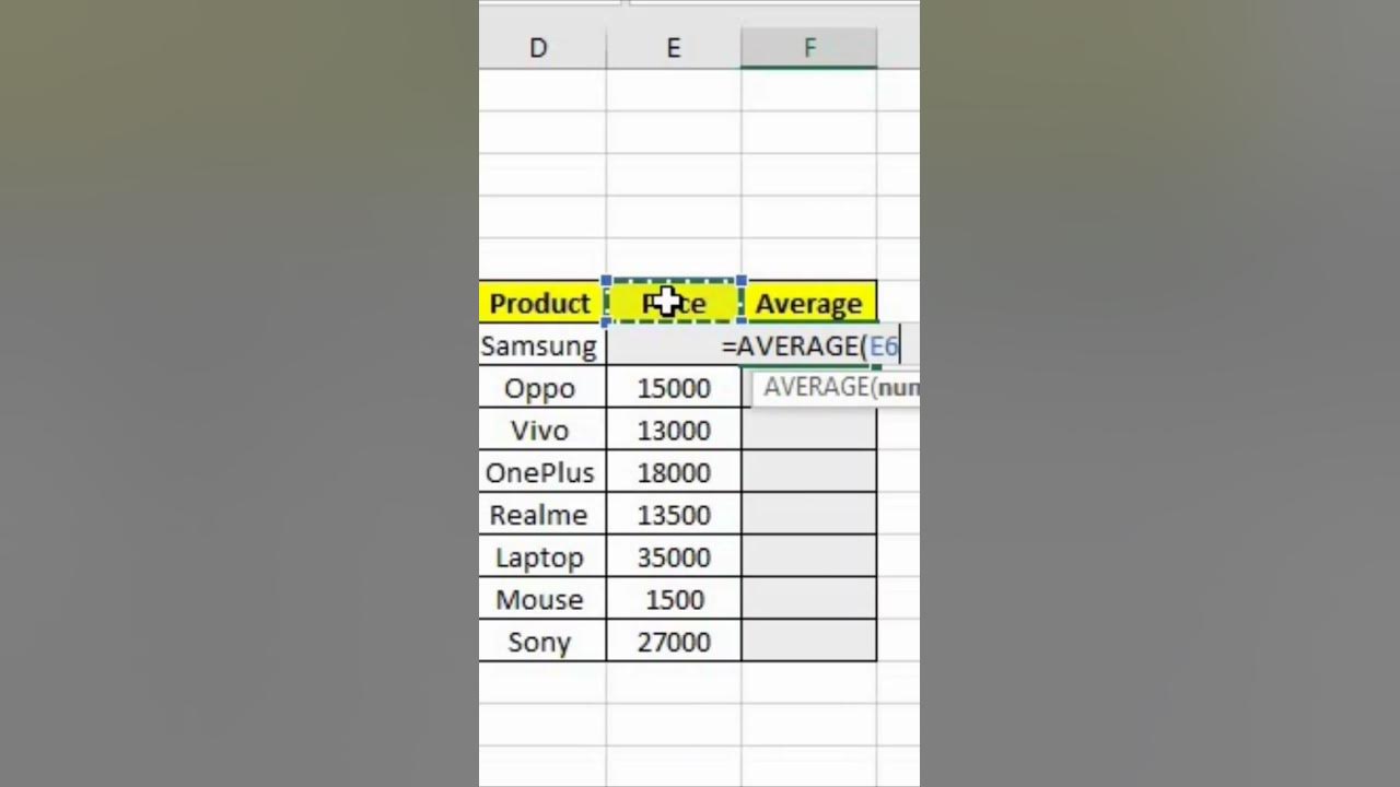 excel-me-average-function-short-trick-excel-me-average-ka-formula-in