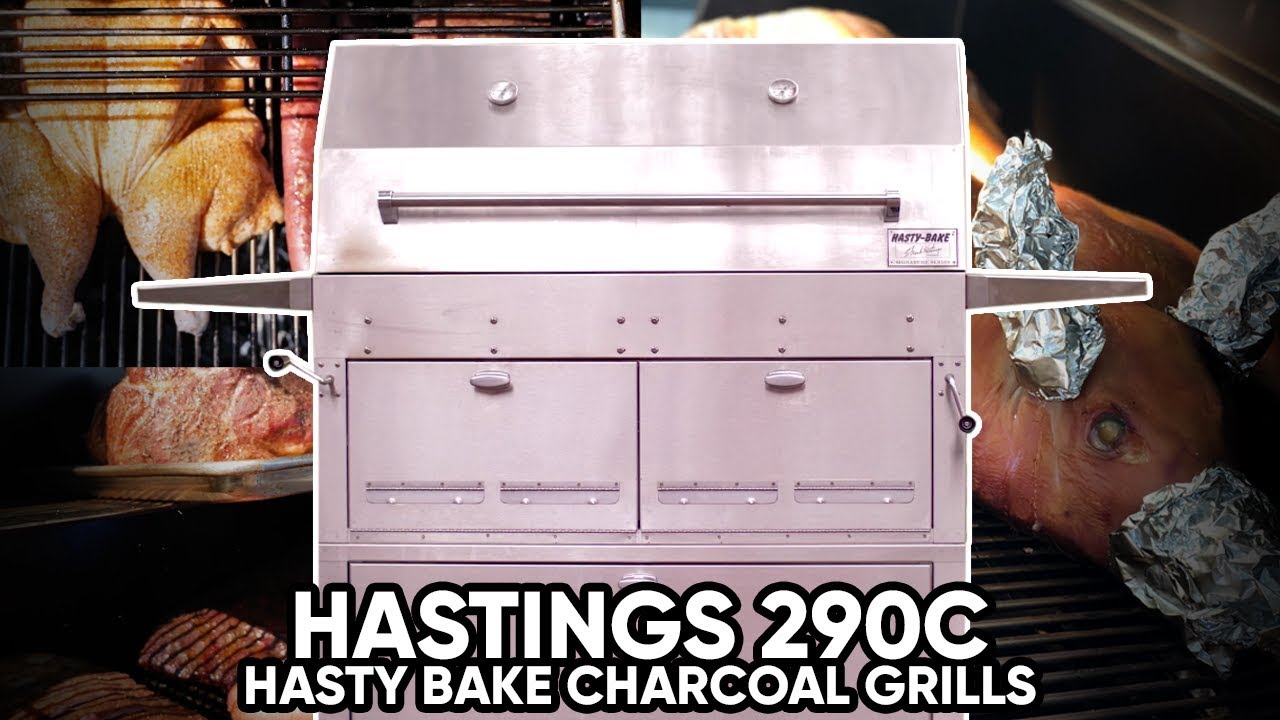 Hasty Bake Grill Charcoal Grill Review: THE HASTINGS 290C - YouTube