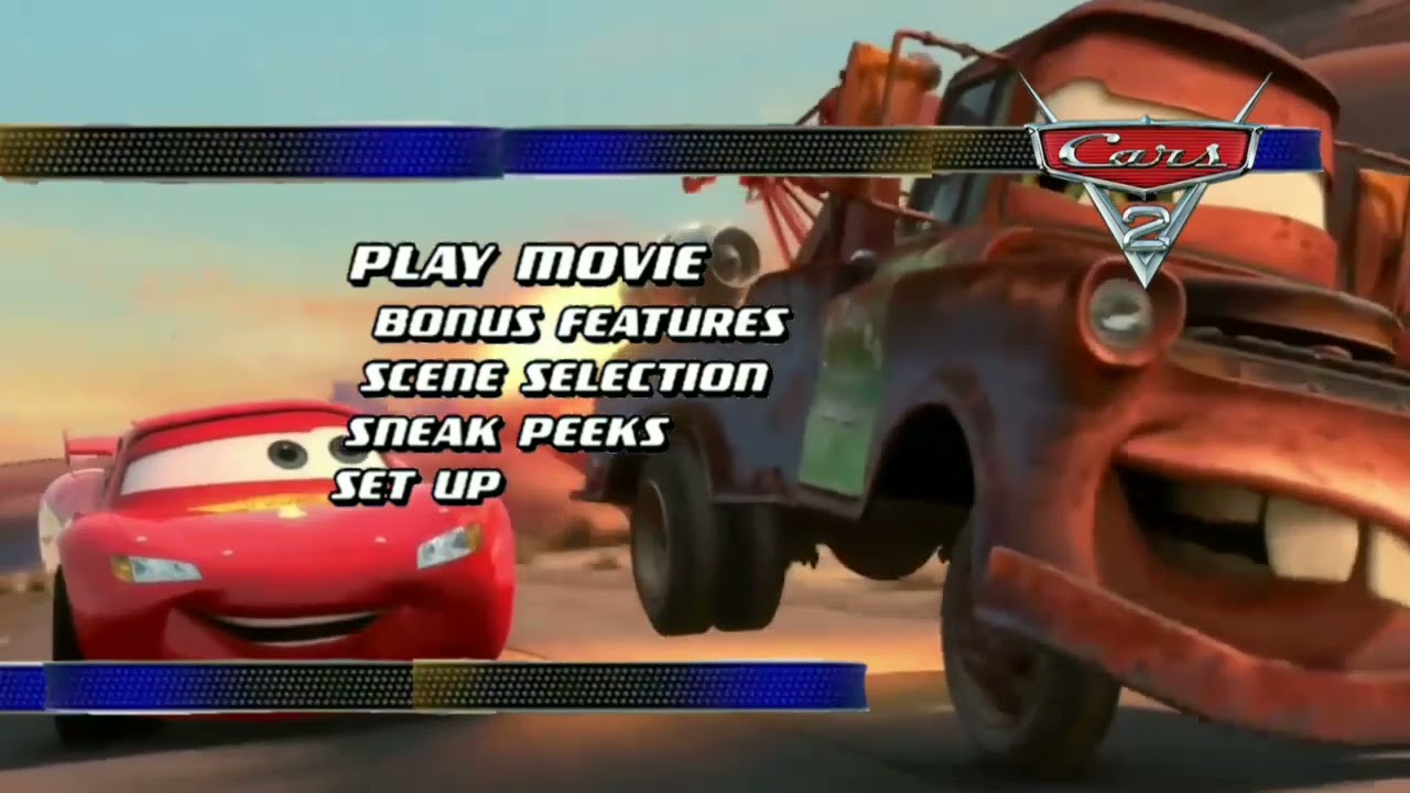 Cars 2 Dvd Menu