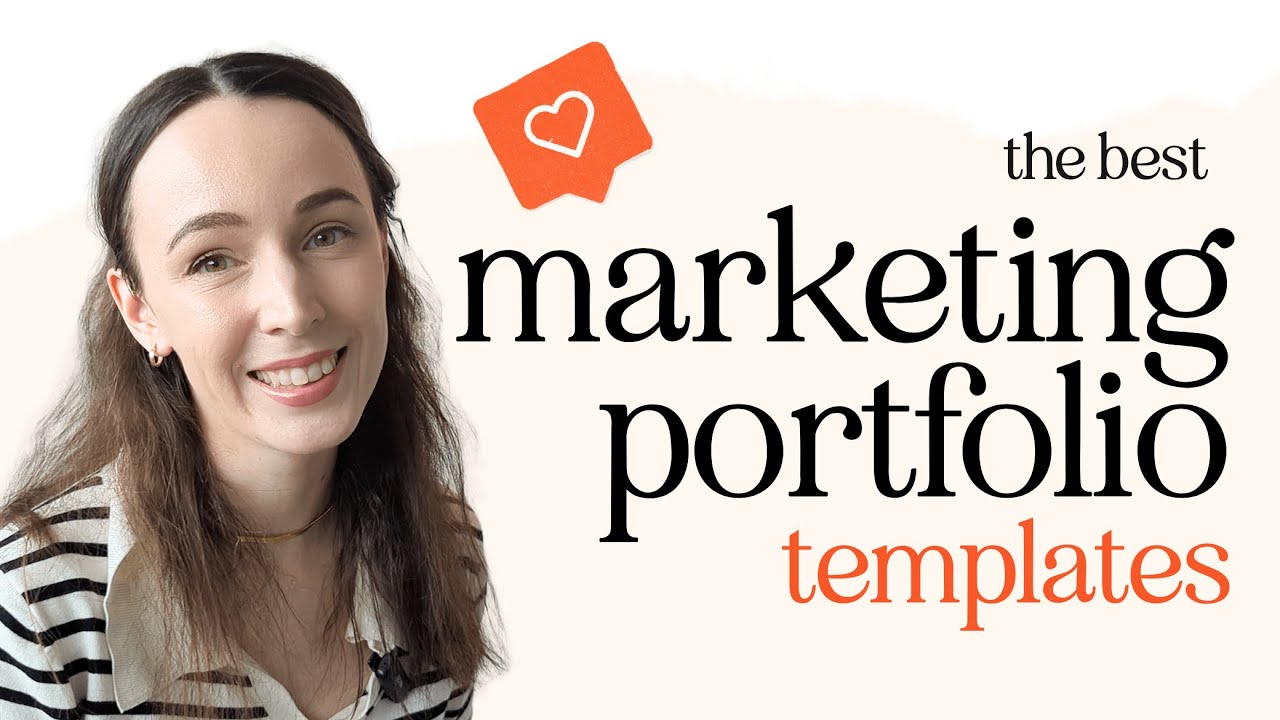 The BEST Marketing Portfolio Templates (Free & Responsive) - YouTube