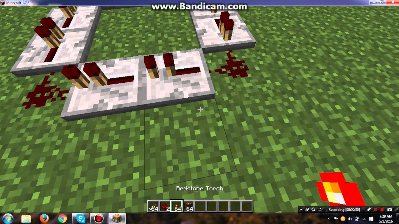 how to make lights blink in minecraft - YouTube