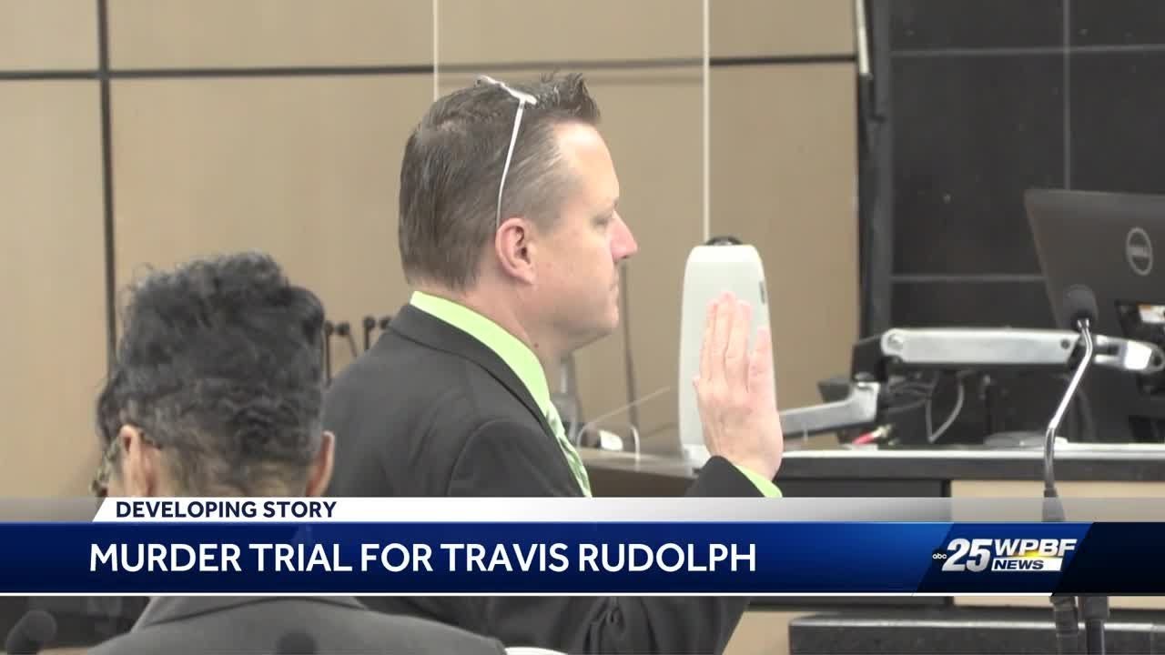 More detectives, officers testify in Travis Rudolph murder trial - YouTube