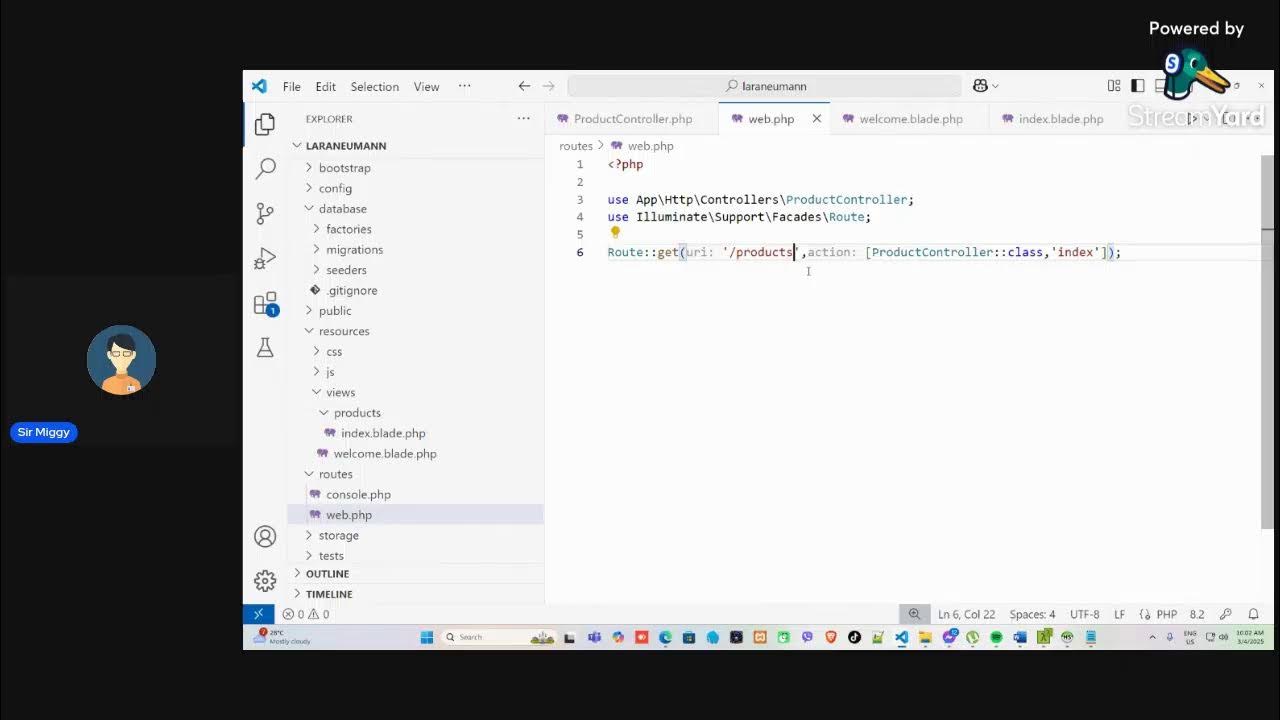 Laravel Day 1 UAQTEA - YouTube