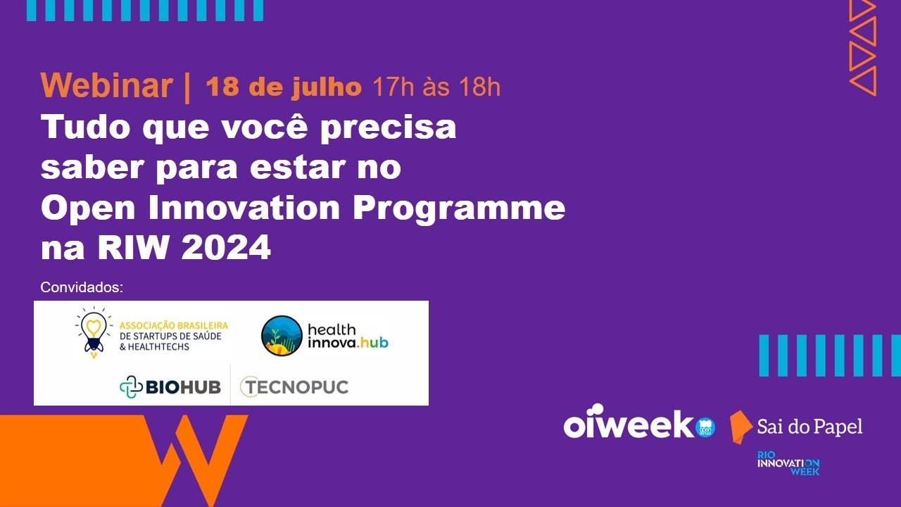 WEBINAR | Open Innovation Programme - YouTube