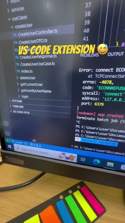 Vs code pet extension 😂 #shorts #short #برمجة #programming #coding # ... Vs code pet extension 😂 #shorts #short #برمجة #programming #coding # ...