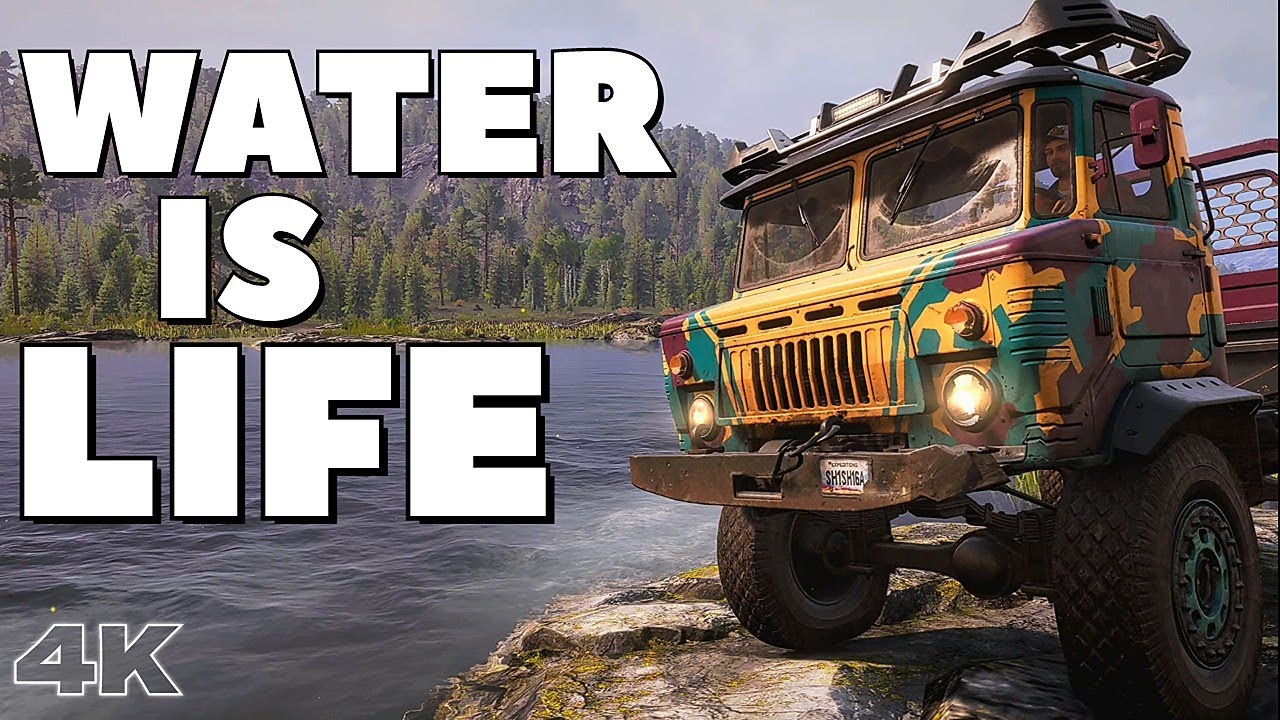 Water Is Life Expedition in Carpathians - Expeditions: A MudRunner Game | PS5 4K - YouTube