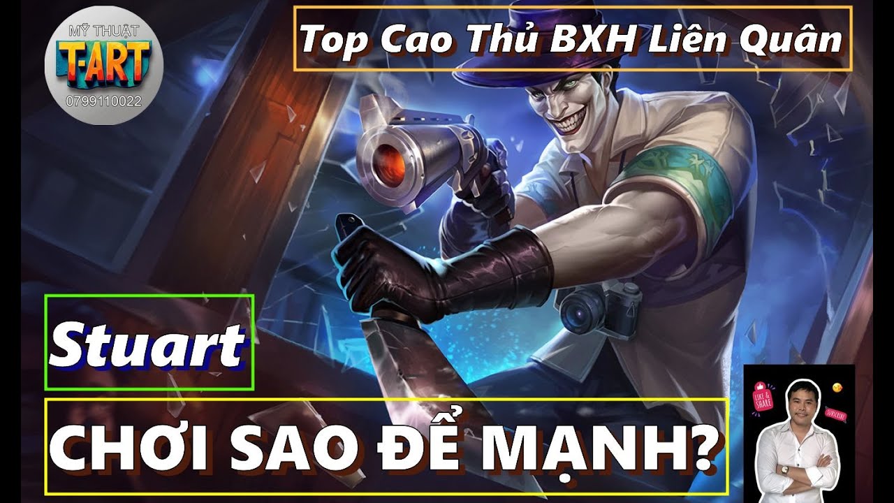 AOV – Top Stuart Liên Quân 2025 – Cách Chơi, Build Đồ & Combo Cực Mạnh ...