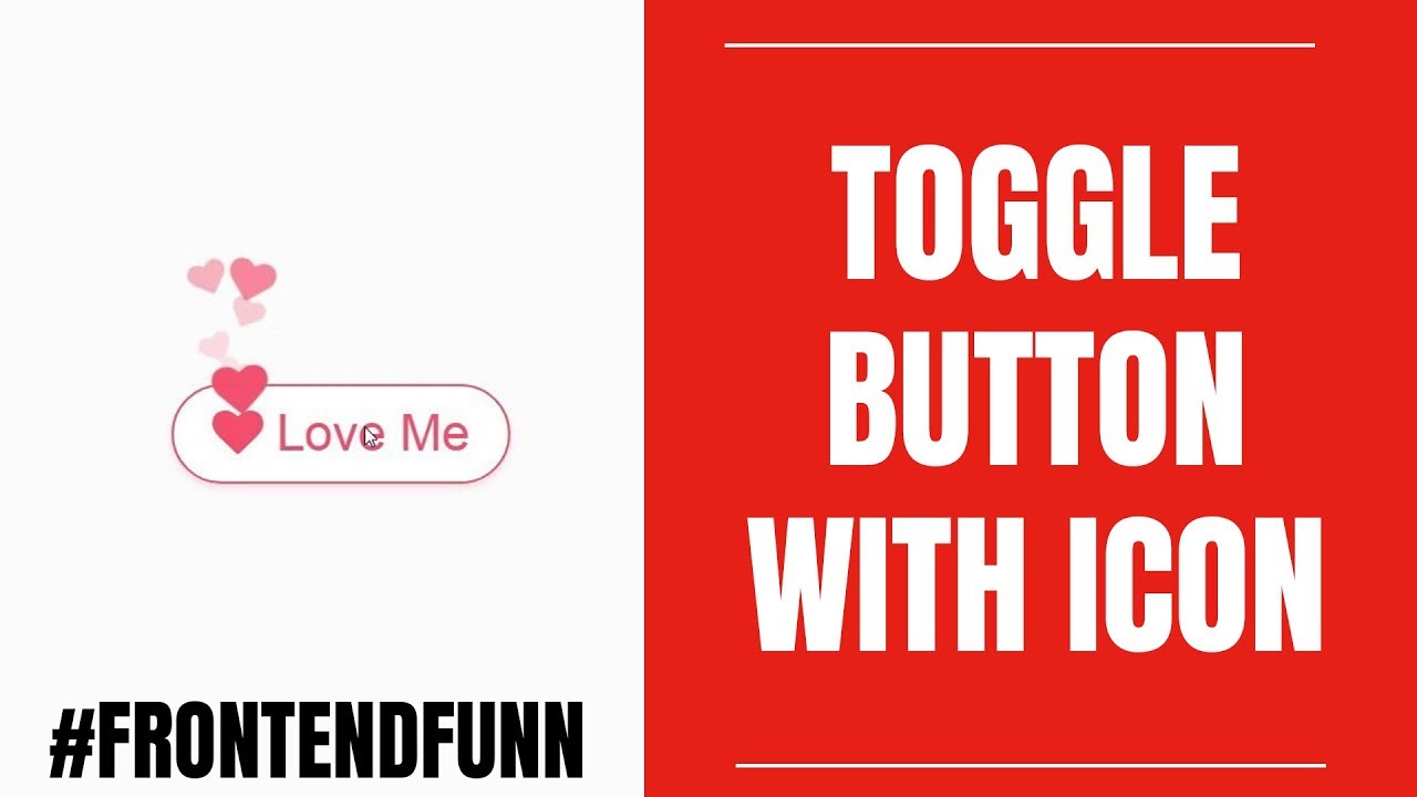 FontAwesome Buttons Animation Toggle Effect Tutorial - web development ...