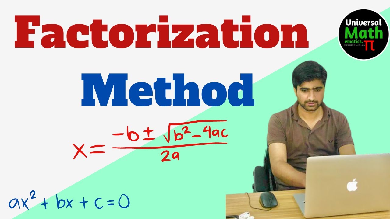 Factorization Of The Equations || Basic Maths ||M.Qasir Bilal - YouTube