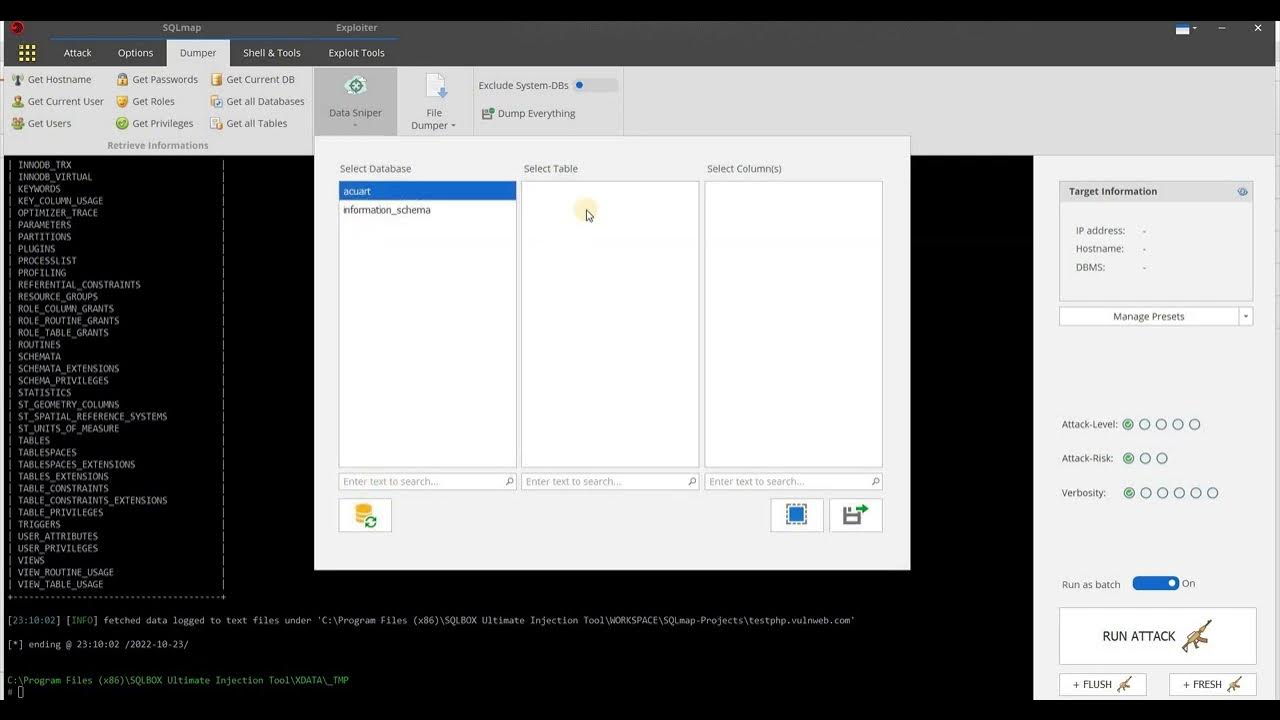 SQLBOX | SQLMAP GUI - YouTube