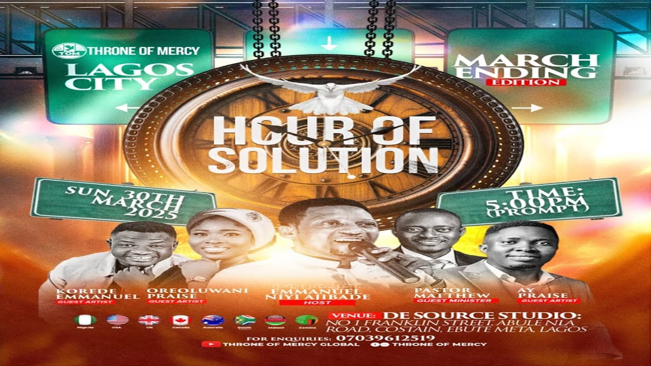 HOUR OF SOLUTION - YouTube