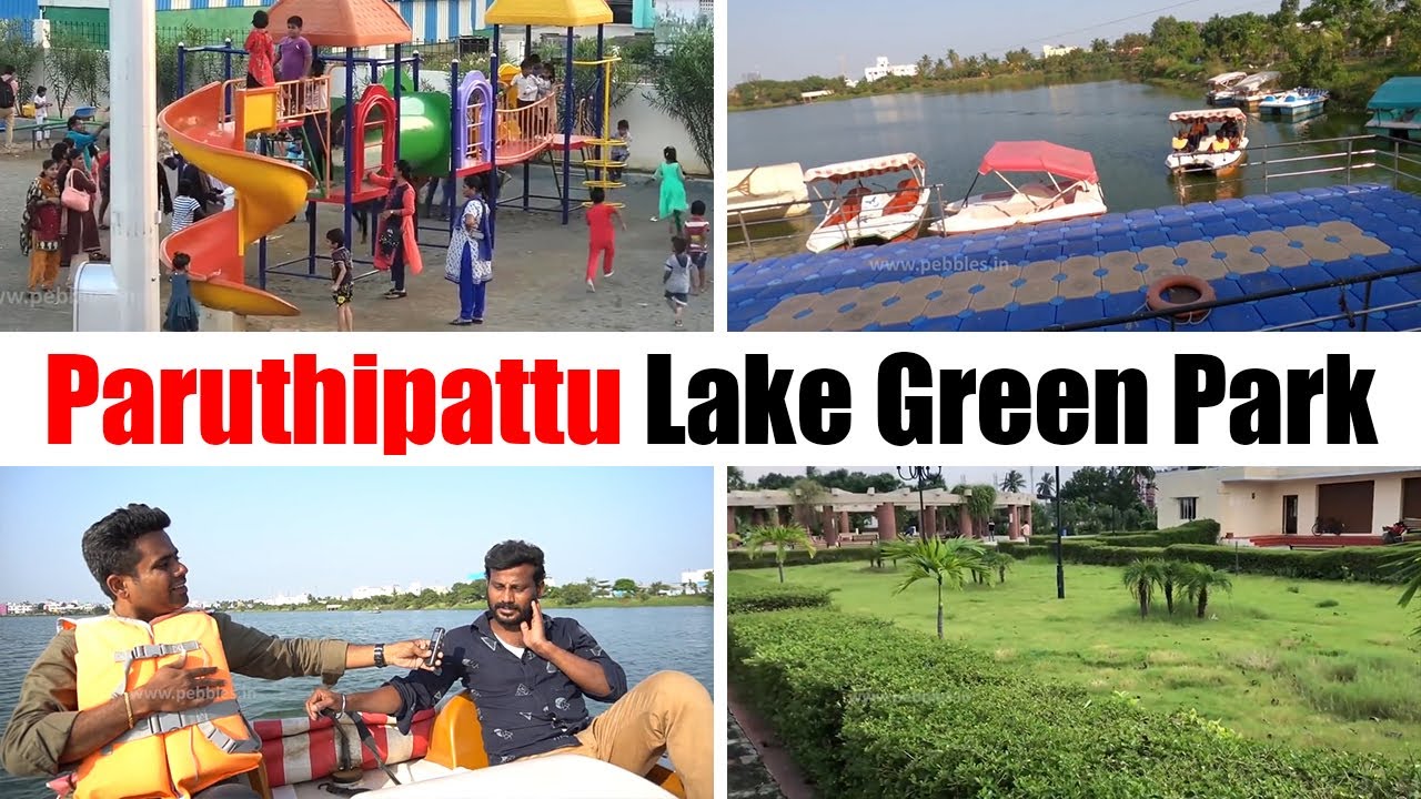 Avadi Eco Park Vlog | Boating in Chennai | Paruthipattu Lake Green Park ...