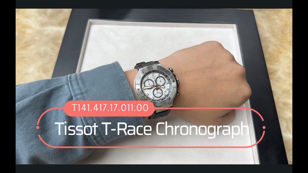 Tissot T Race Chronograph T141 417 17 011 00 - YouTube