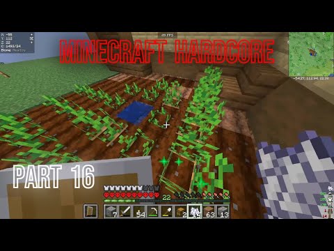 Hardcore Minecraft part 16 - no commentary - YouTube