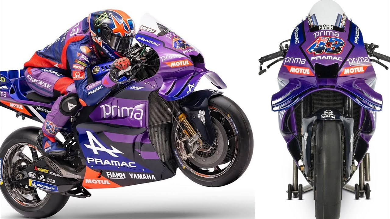 PRIMA PRAMAC TEAM MOTOGP 2025 YAMAHA - YouTube