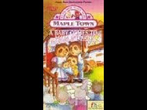 Opening and Closing to Maple Town: A Baby Comes to Maple Town VHS (1989 ...