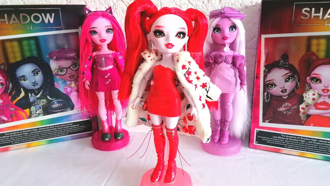 Shadow High Rosie Redwood Doll Review and Unboxing, Rainbow High - YouTube