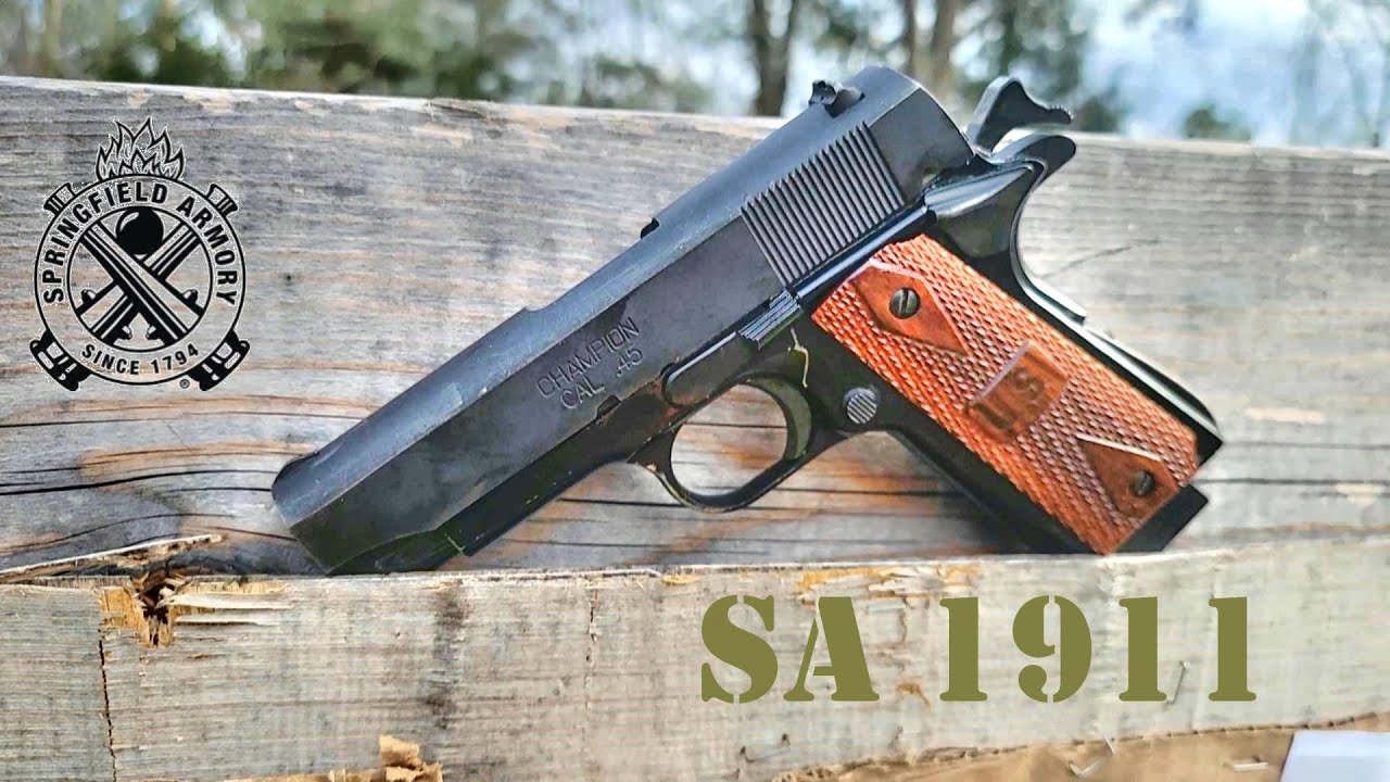 My First 1911: Springfield Armory Champion - YouTube