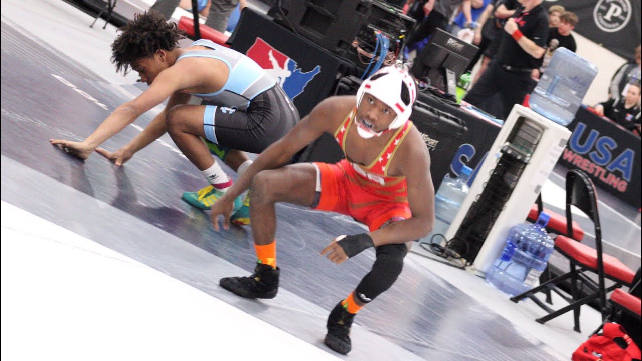 55 kg u17 Cons 32 - U.S. Open Amari Vann, All I See Is Gold Academy vs ...