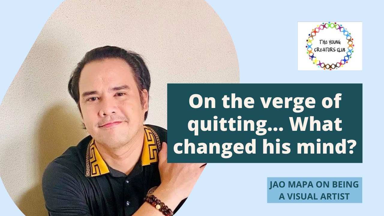 JAO MAPA: On the verge of quitting. What changed his mind? | THE YOUNG ...