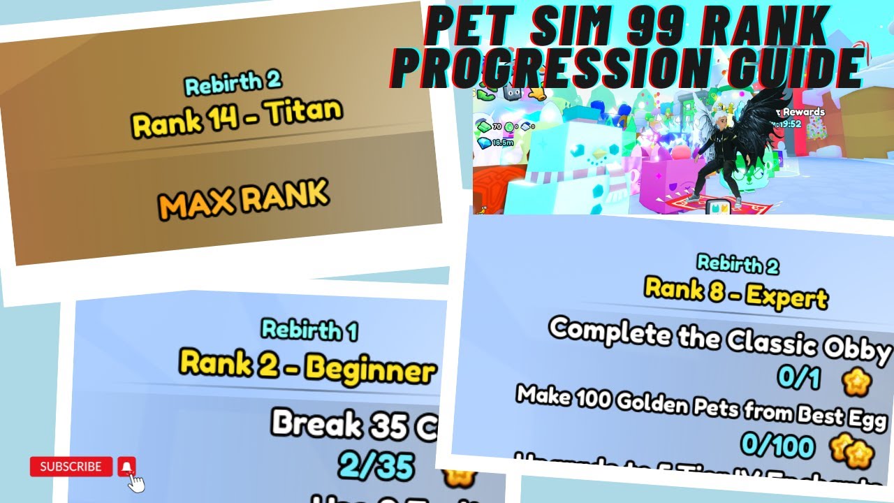 PetSimulator99 Rank Progression guide!! - YouTube