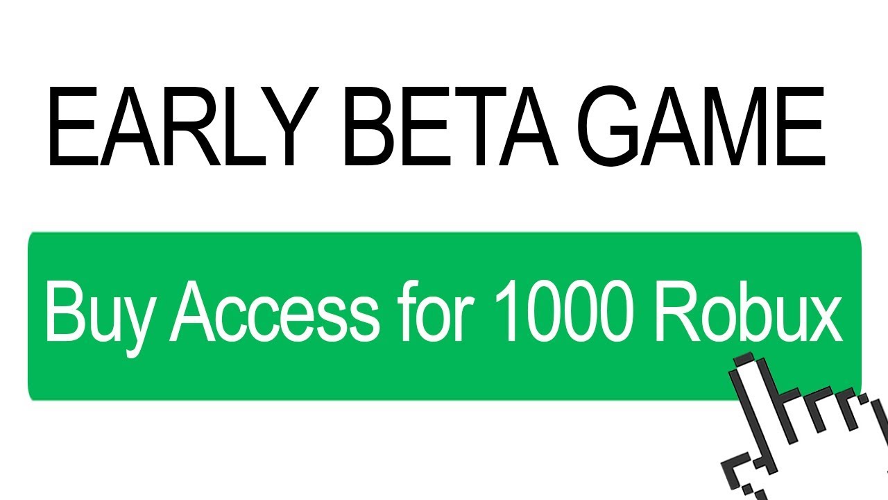 I FOUND A SECRET BETA ROBLOX GAME!! - YouTube