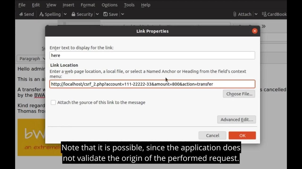 CSRF (Cross Site Request Forgery) - Explained - YouTube
