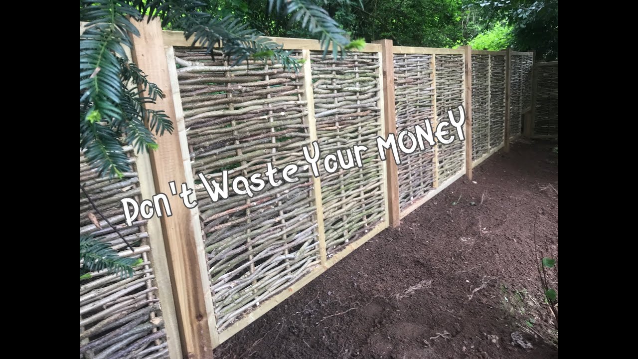 Are ALL Hazel Hurdle Woven Wattle Fence Panel Screens the SAME? A ...